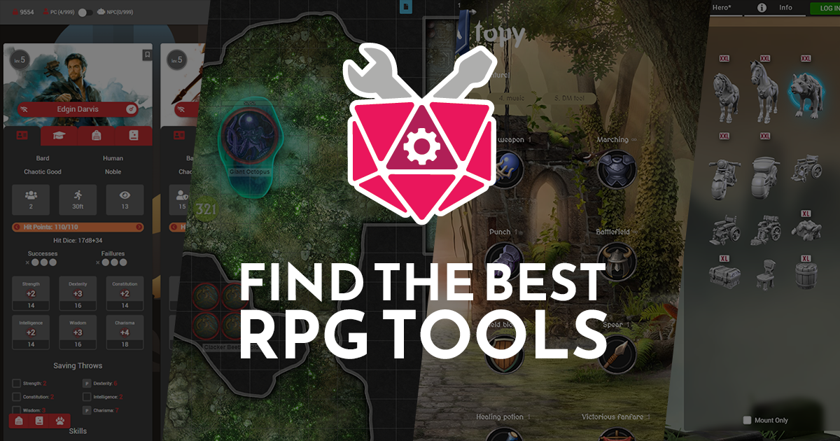Best Virtual Tabletops and Tools for Role-playing Games